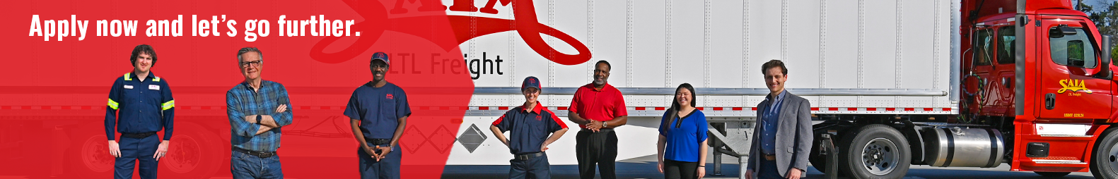 Drive for Saia Search for Jobs Connect with Us